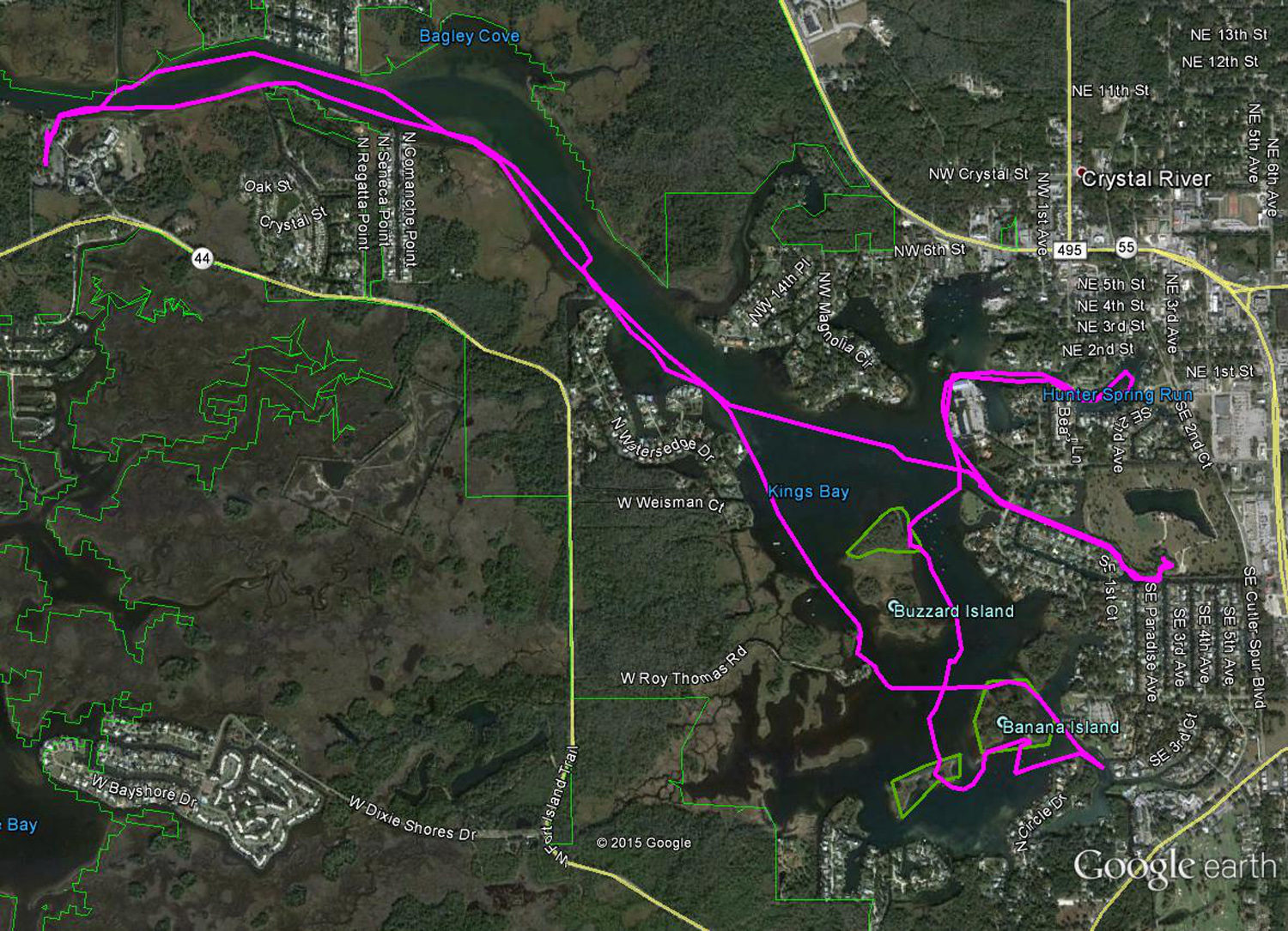 Crystal River Canoe Paddle – One Long Drive